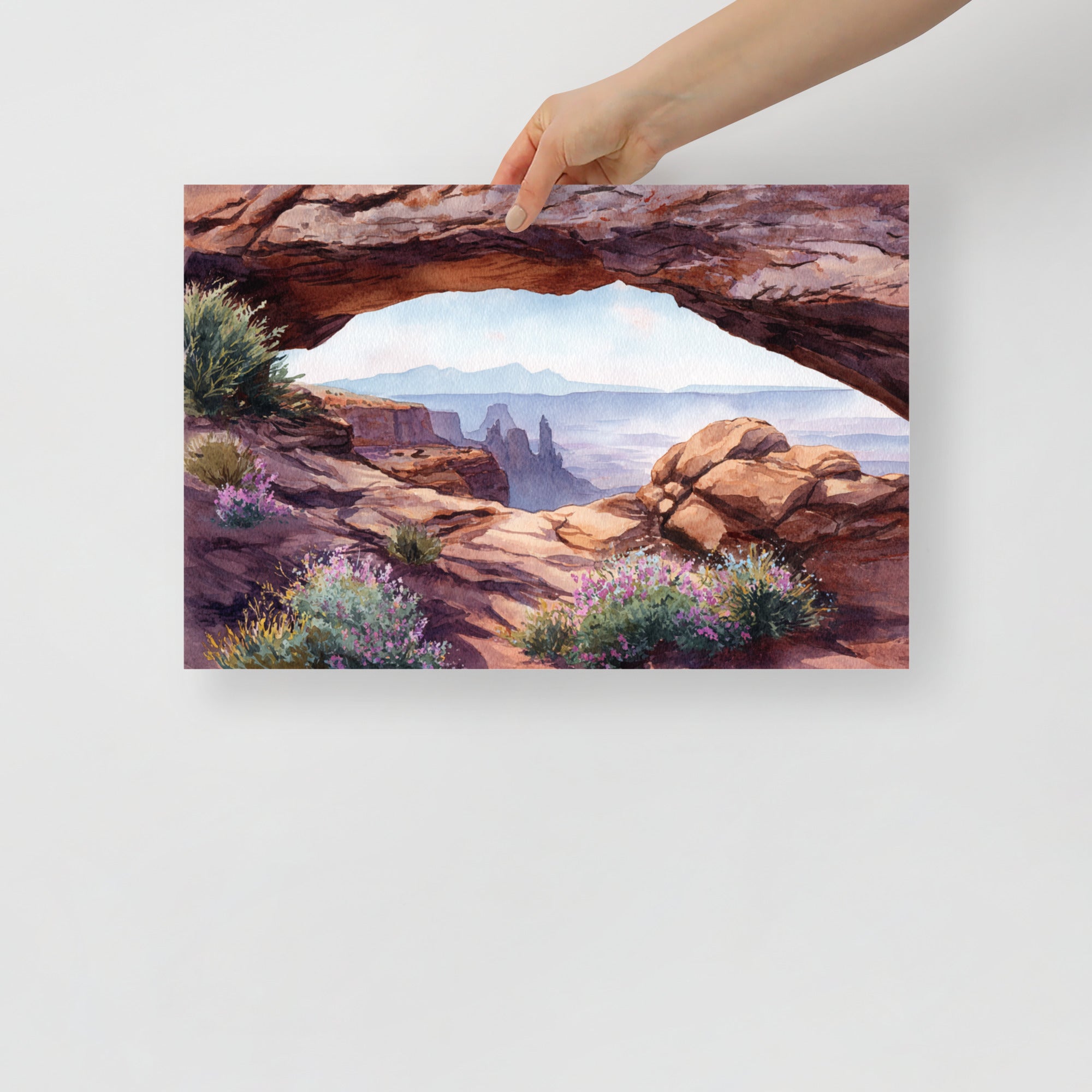 Canyonlands National Park Art Poster – Epic Adventure Maps