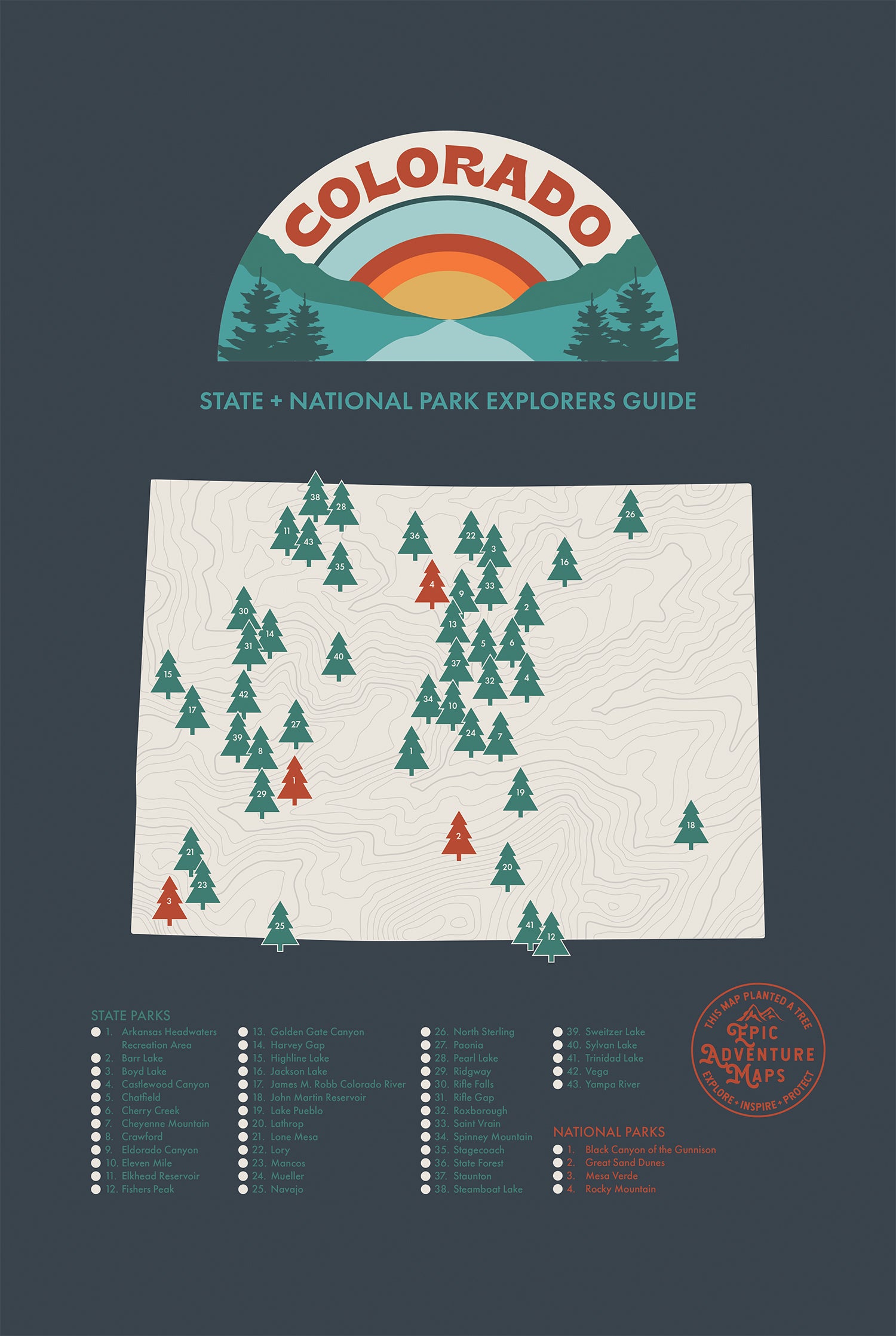 State Park Maps – Epic Adventure Maps
