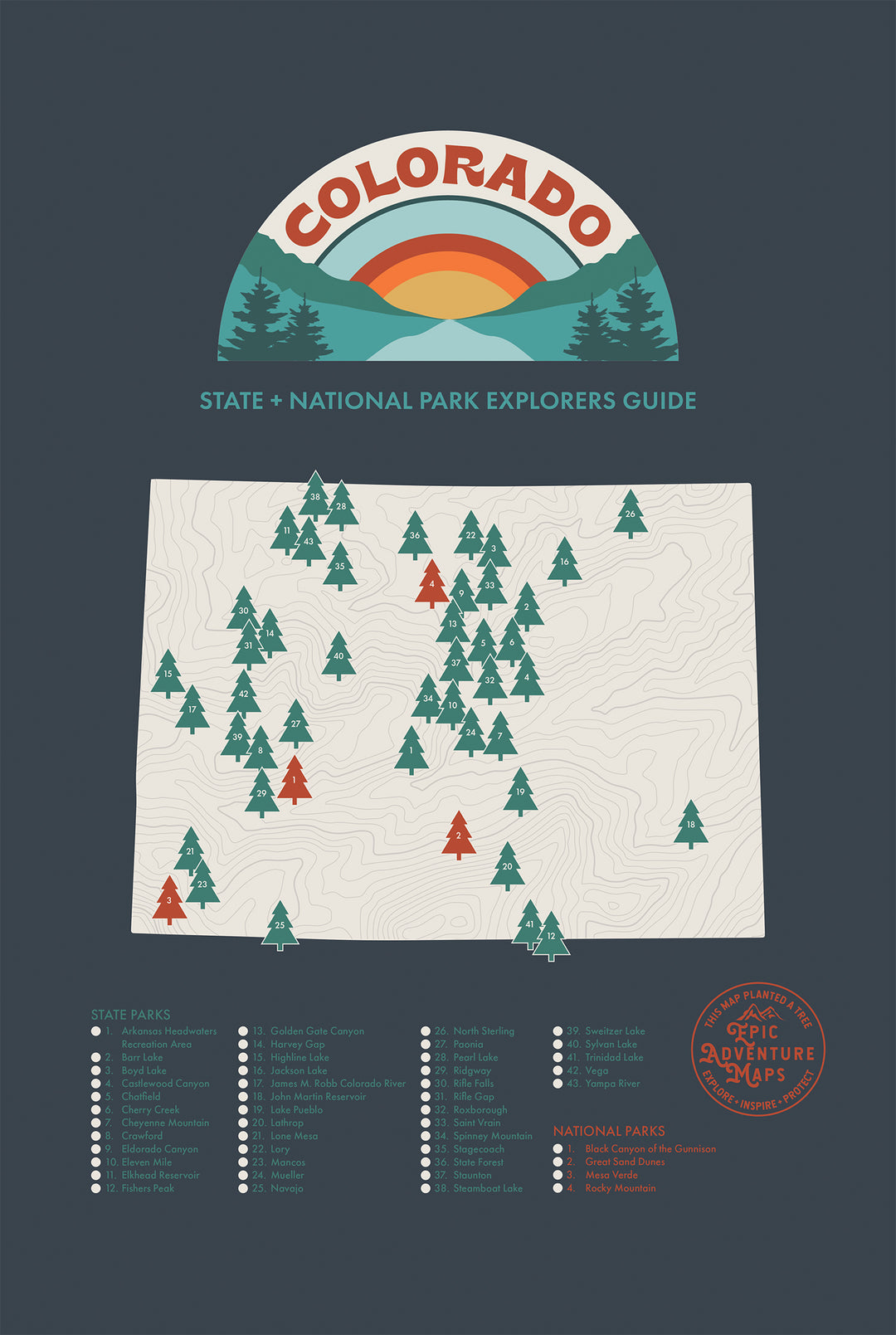State Park Maps – Epic Adventure Maps